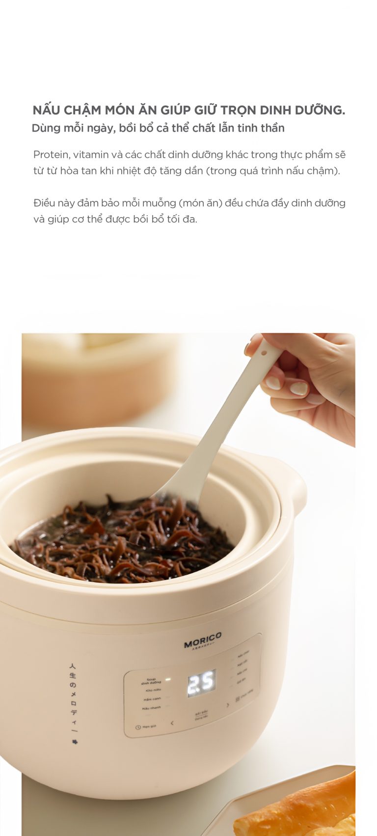 NỒI KHO HẦM MORICO MS6008 - Morico Việt Nam