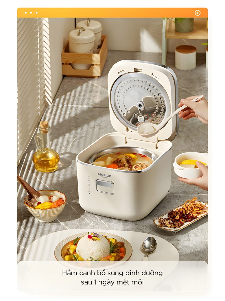 Nồi cơm ít đường MORICO MR600 - Morico Việt Nam