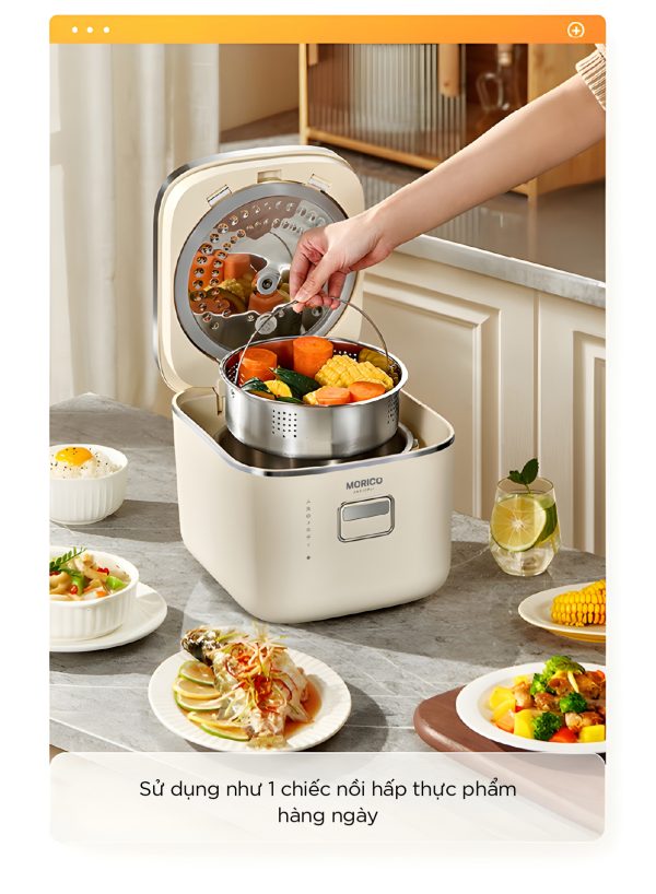 Nồi cơm ít đường MORICO MR600 - Morico Việt Nam