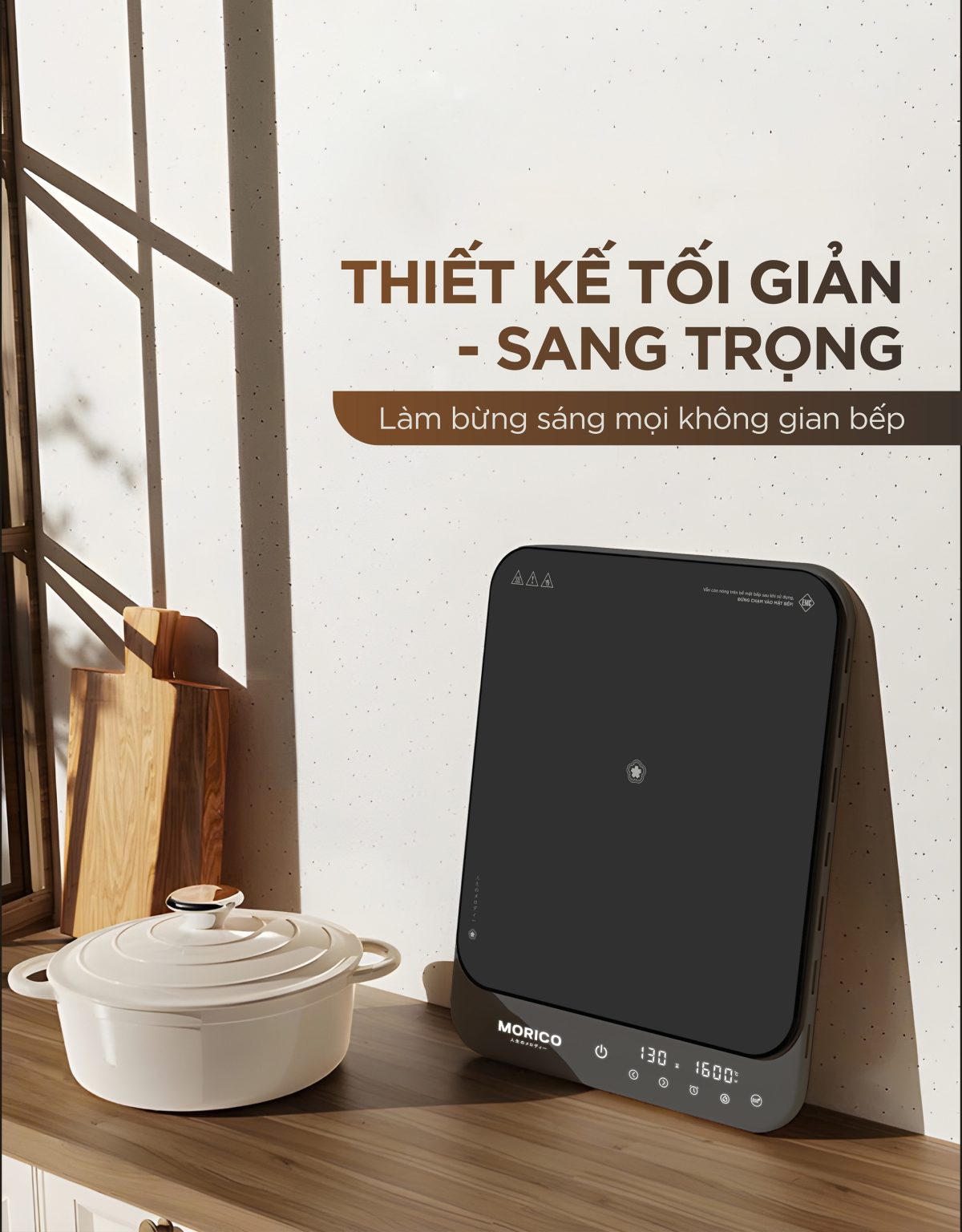 Bếp Từ Đơn Morico MI820 - Morico Việt Nam
