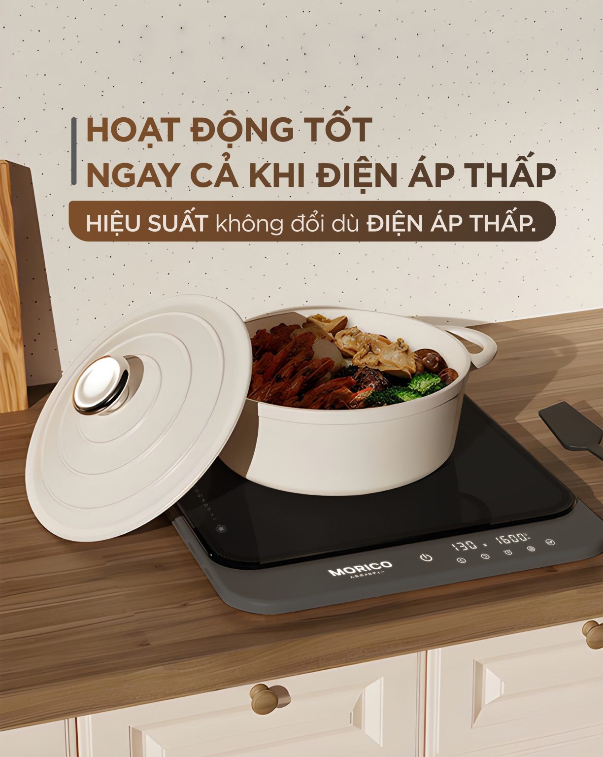 Bếp Từ Đơn Morico MI820 - Morico Việt Nam